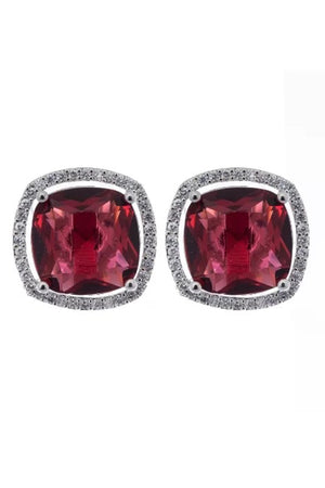 Buy Red Square American Diamond of Brand Putstyle at ScrollnShops